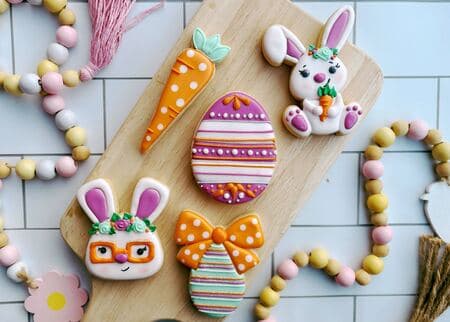 Cookie Decorating Level 1 : Bunny Hops | Sweet Spot Studio